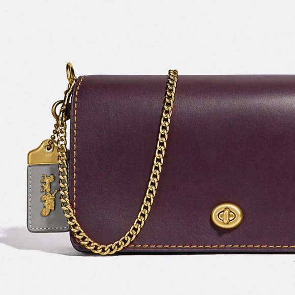 Coach | Bags | Coach Brass Dinky Chain Strap Brand New Never Been ...